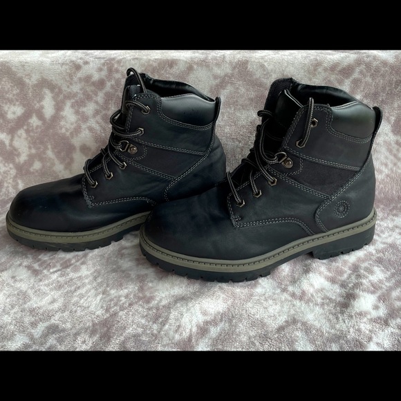 Stone Canyon | Shoes | Boys Black Combat Boots | Poshmark